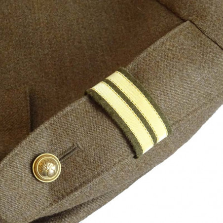 Shoulder loops with rank Rank Lieutenant Background wool color Khaki ...