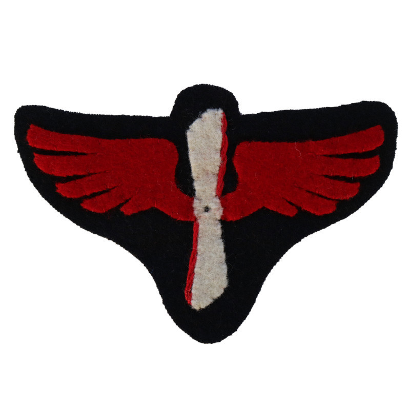 Cutout arm insignia for an Aviation non-commissioned officer Background ...